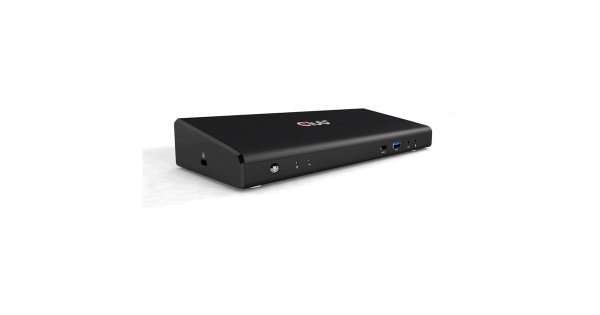 Club 3D USB C 3.2 Gen1 Universal Triple 4K Charging Dock dockingstation ...