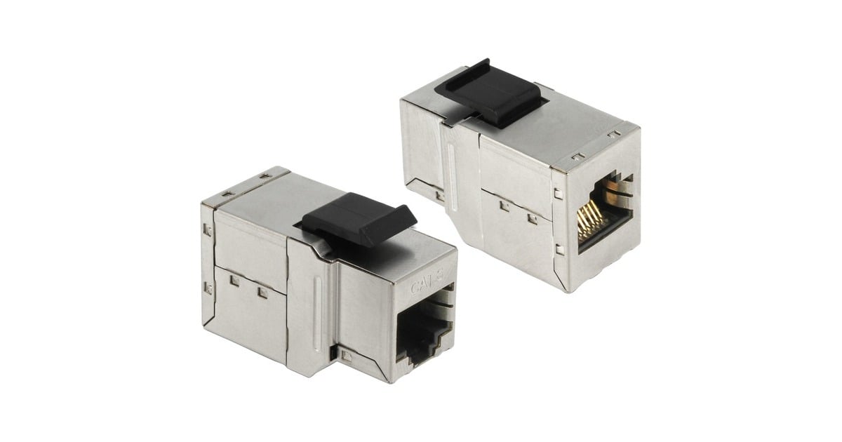 DeLOCK Keystone Module RJ45 female > RJ45 female Cat.6