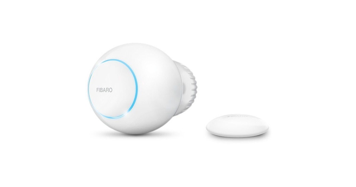 Fibaro Heat Controller & Temperature Sensor set Wit, Z-Wave