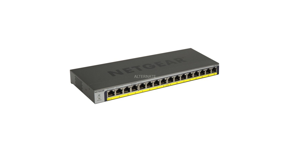 NETGEAR GS116PP switch