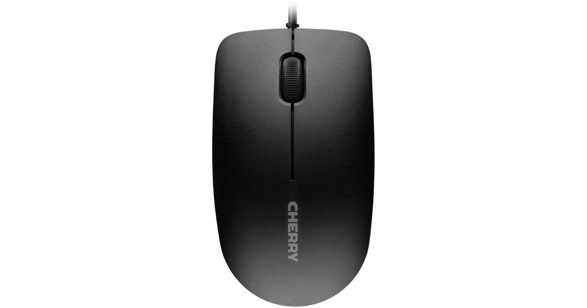 CHERRY DC 2000, desktopset Zwart, EU lay-out (QWERTY), Rubberdome ...