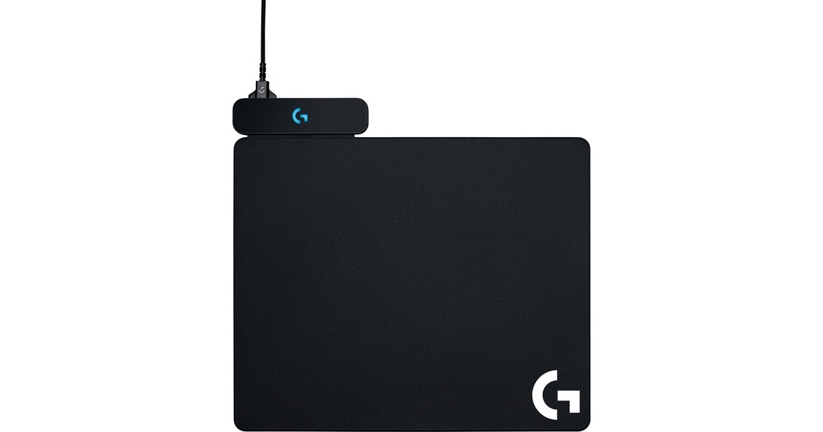 Logitech G PowerPlay Wireless Charging System muismat Zwart