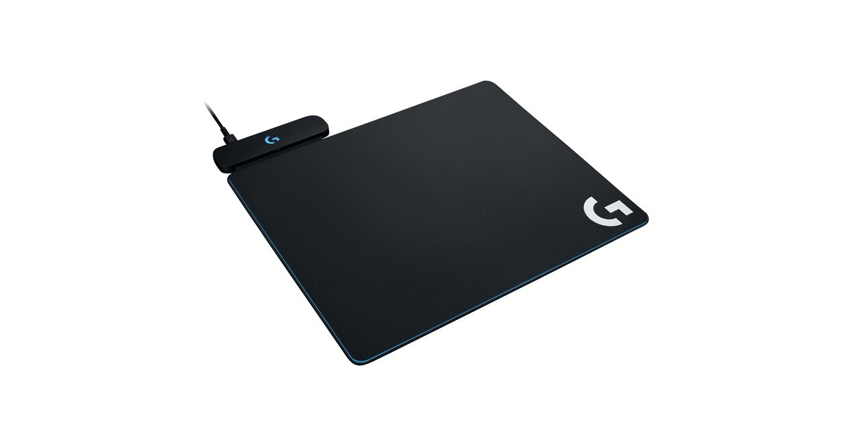 Logitech G PowerPlay Wireless Charging System muismat Zwart