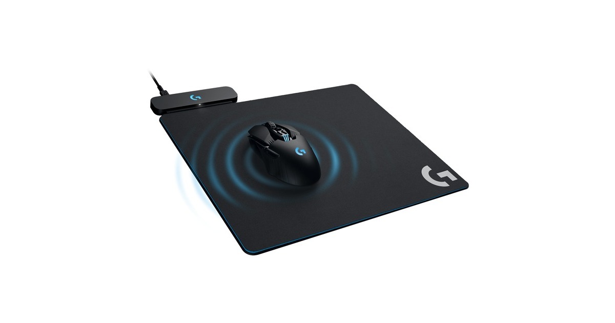 Logitech G PowerPlay Wireless Charging System muismat Zwart