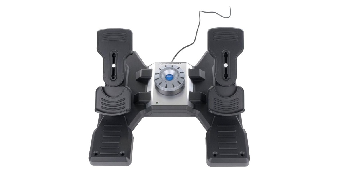 Logitech G Saitek Pro Flight Rudder Pedals for PC