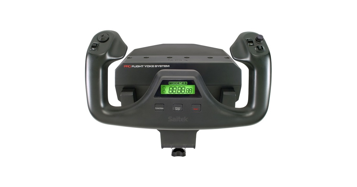 Logitech G Saitek Pro Flight Yoke gaming yoke PC, Mac