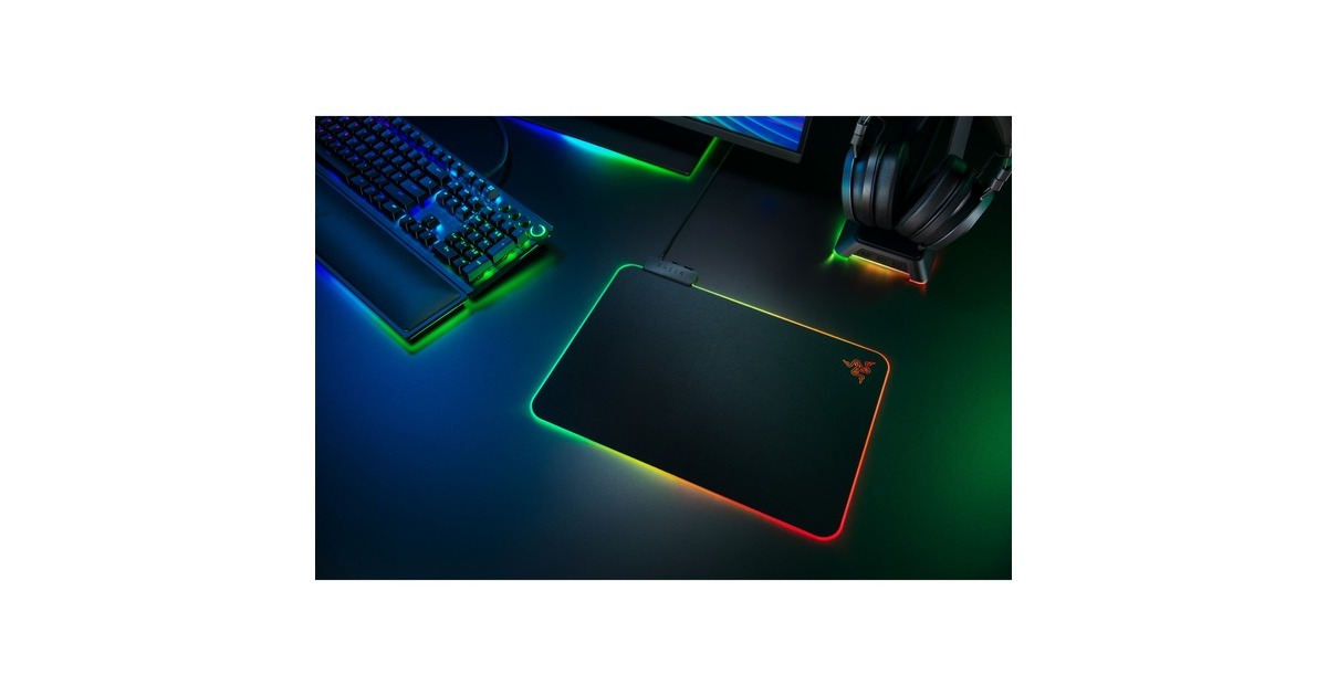 Razer Firefly V2 gaming muismat Zwart, RGB leds