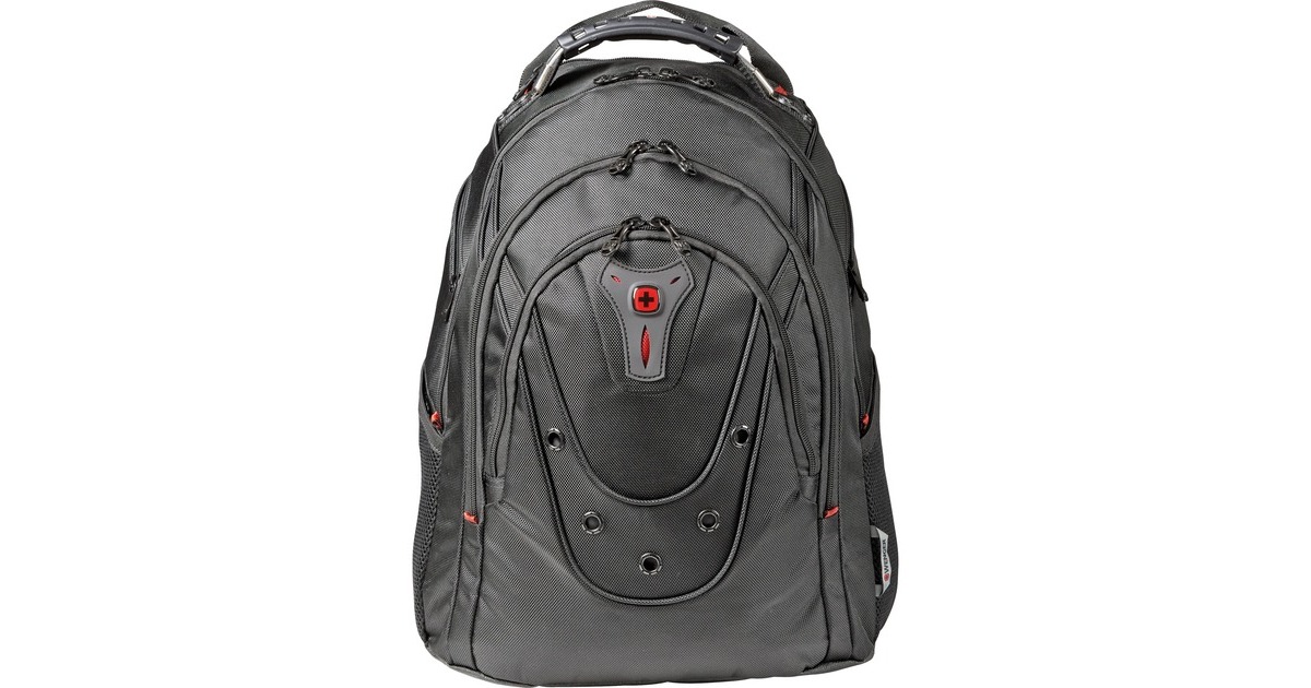 Wenger Ibex Slimline Laptop Rugzak Zwart, 14" tot 15,6"