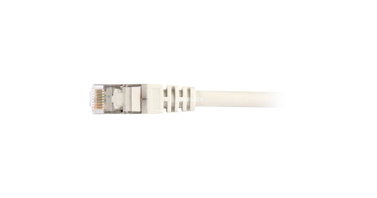 Sharkoon Patchkabel SFTP, RJ-45 met Cat.6 Grijs, 15 meter