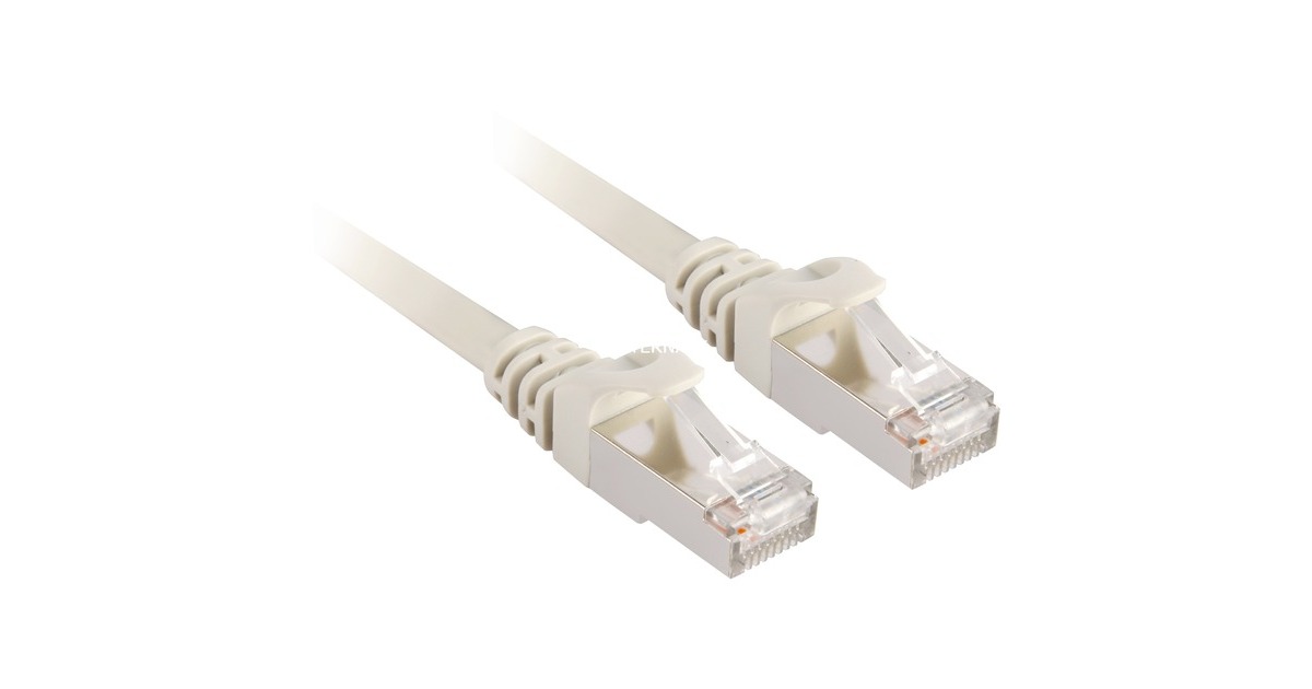 Sharkoon Patchkabel SFTP, RJ-45 met Cat.6 Grijs, 20 meter