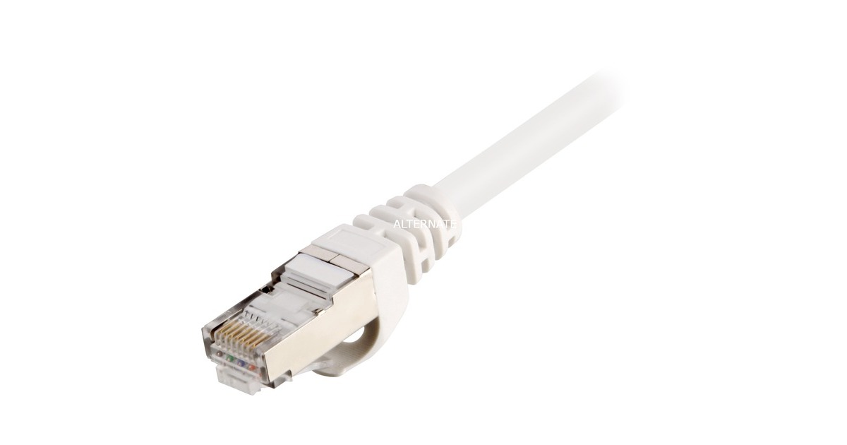 Sharkoon Patchkabel SFTP, RJ-45 met Cat.6 Wit, 5 meter
