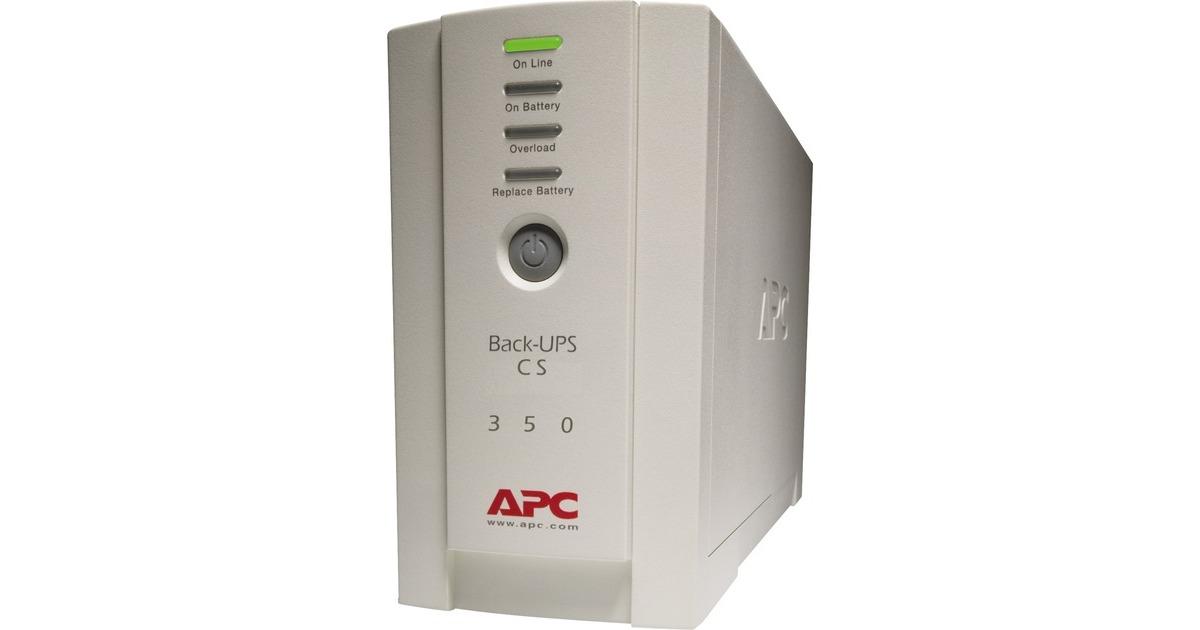 APC Back-UPS 350VA noodstroomvoeding Beige, 4x C13 uitgang, USB ...