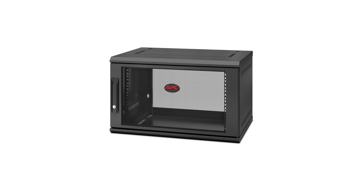 APC NetShelter WX 6U server rack Zwart, 600 x 400 x 355mm