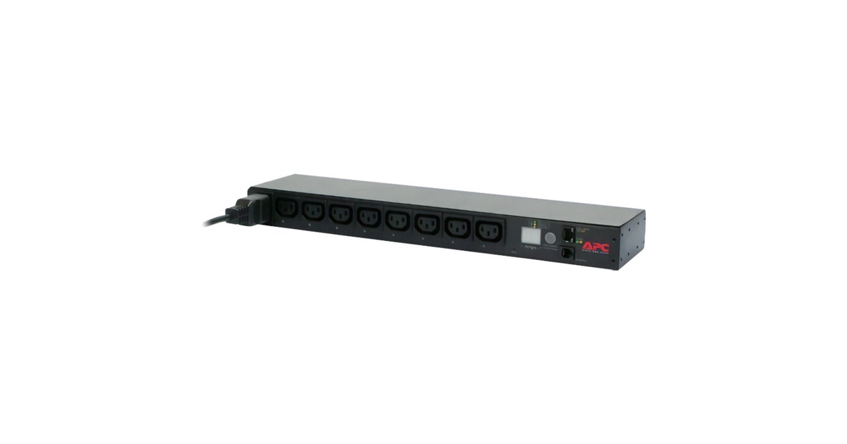 APC Rack PDU Switched AP7921B Zwart, 0U/1U, 8x C13