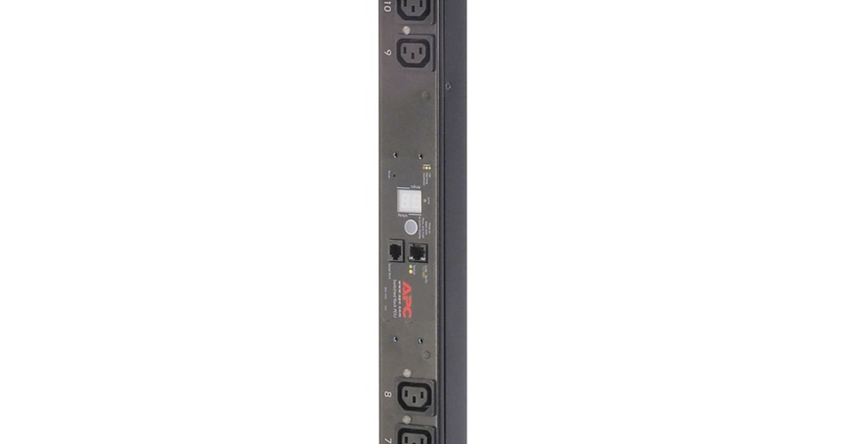 APC Rack PDU Switched Zero U 10A 230V Zwart