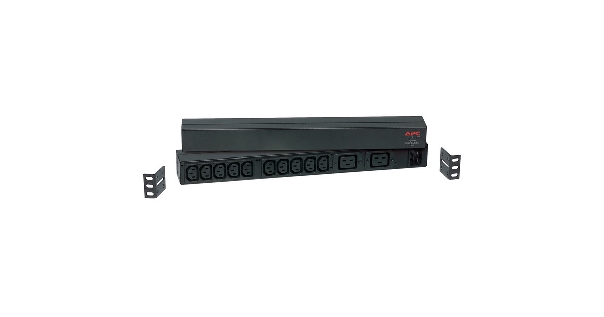 APC Rack PDU, Basic AP9559 0U/1U, 10x C13, 2x C19, C20 stekker