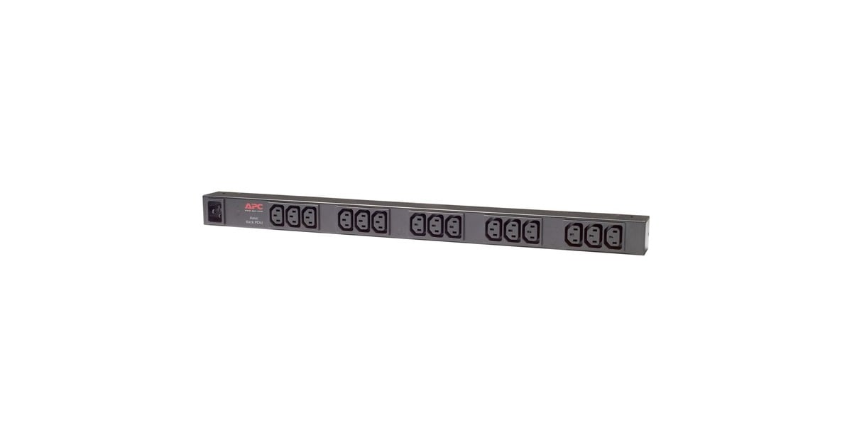APC Rack PDU, Basic AP9572 ZeroU, 15x C13, C20 stekker