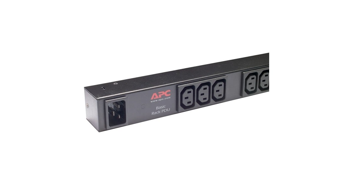 APC Rack PDU, Basic AP9572 ZeroU, 15x C13, C20 stekker