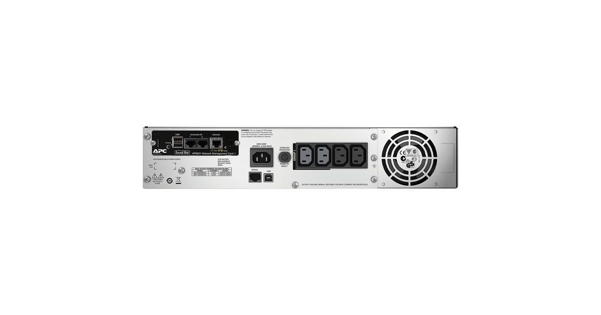 APC Smart-UPS 1500VA noodstroomvoeding ups Zwart, 4x C13, USB, NMC ...