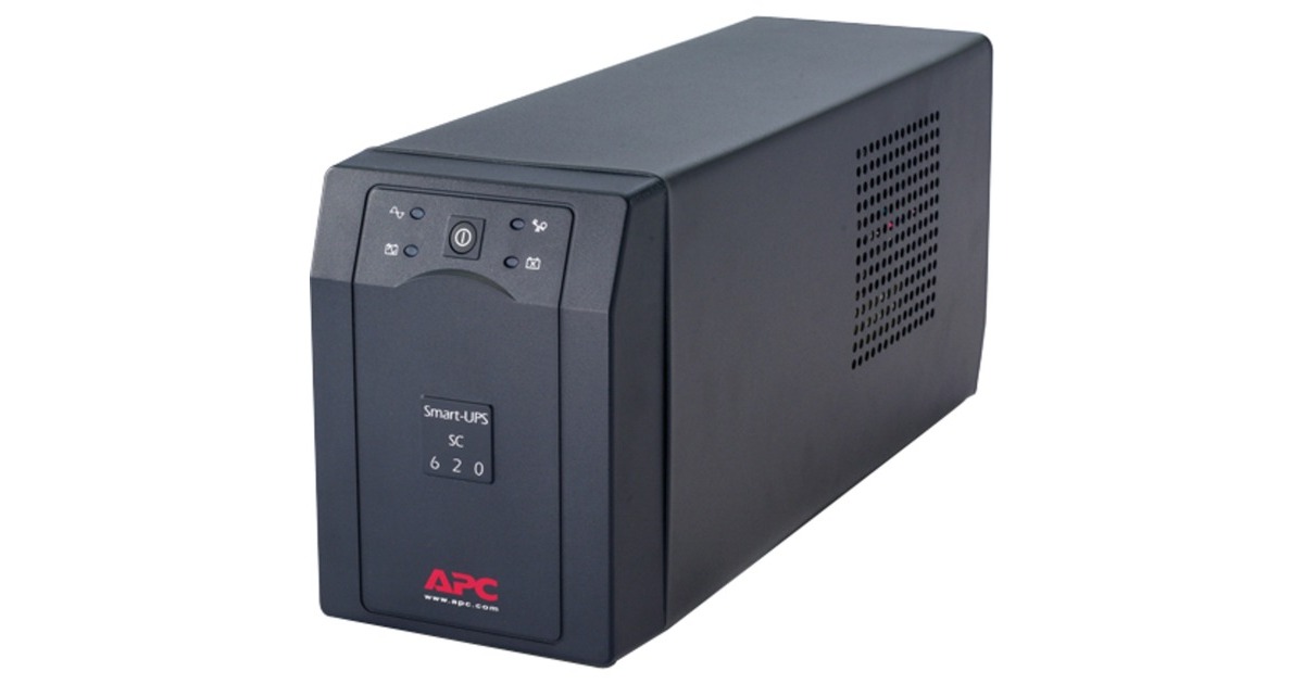 APC Smart-UPS 620VA noodstroomvoeding ups Donkergrijs, 4x C13 uitgang, serial, SC620I, Retail