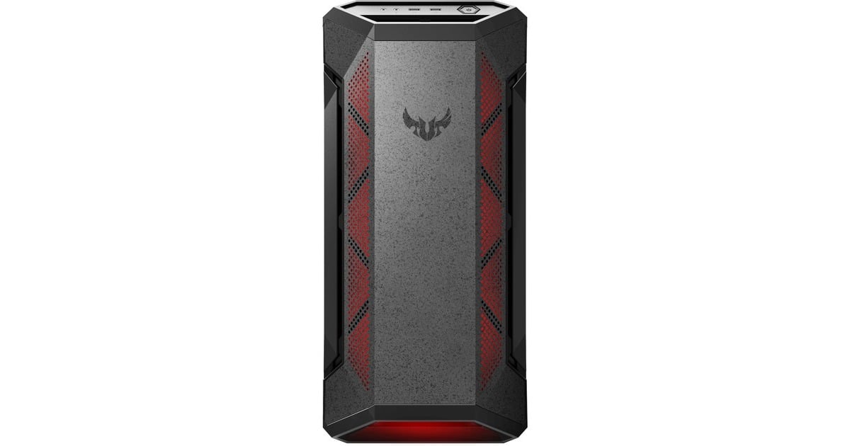 ASUS TUF Gaming GT501 midi tower behuizing Zwart | 2x USB-A | RGB ...