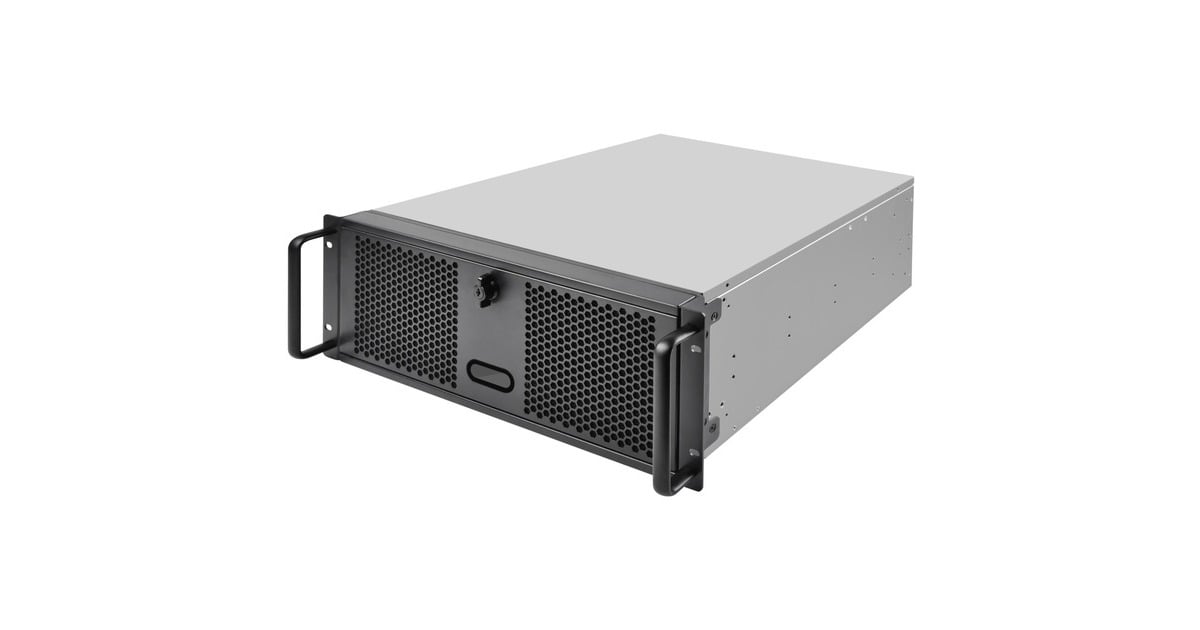 SilverStone RM400 rack behuizing Zwart | 2x USB-A 3.2 (5 Gbit/s)