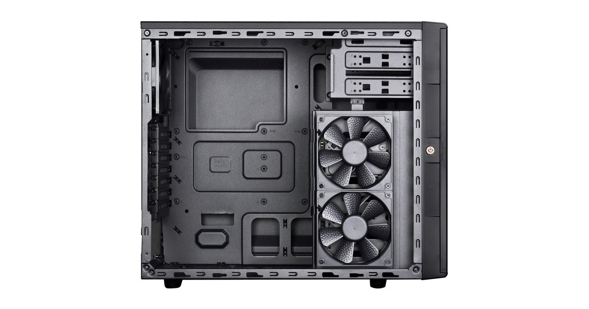 SilverStone SST-CS380 V2 midi tower behuizing Zwart | 2x USB-A