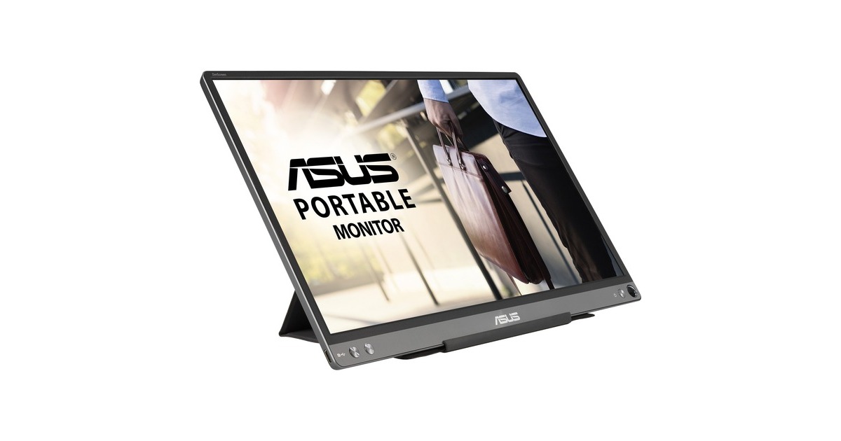 ASUS ZenScreen MB16ACE 15.6" monitor Zwart, USB-C