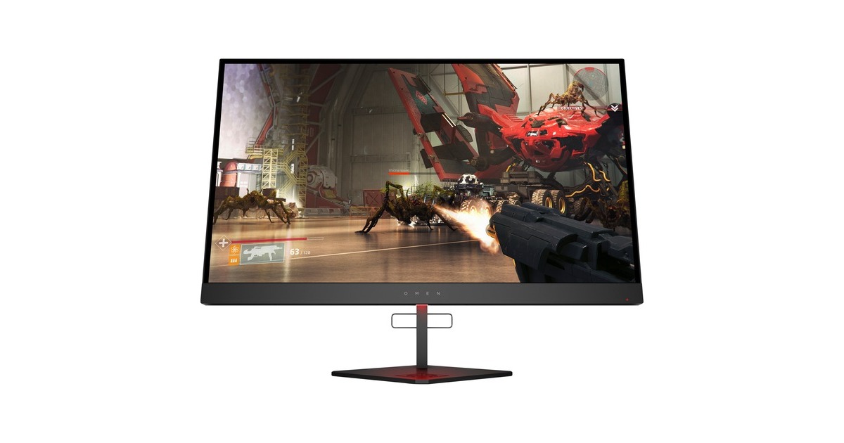 OMEN X 27 27" gaming monitor Zwart, QHD, AMD Free Sync 2, HDR, 240 Hz
