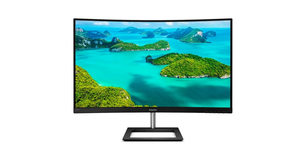Philips 328E1CA/00 31.5" 4K UHD Curved monitor Zwart, 2x HDMI, DisplayPort