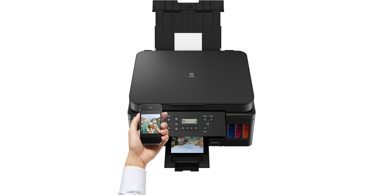 Canon PIXMA G6050 all-in-one inkjetprinter Zwart, Scannen, Kopiëren ...