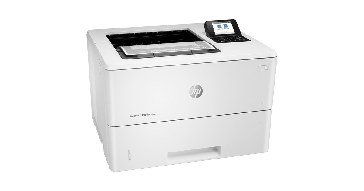 HP LaserJet Enterprise M507dn laserprinter Grijs/zwart, LAN