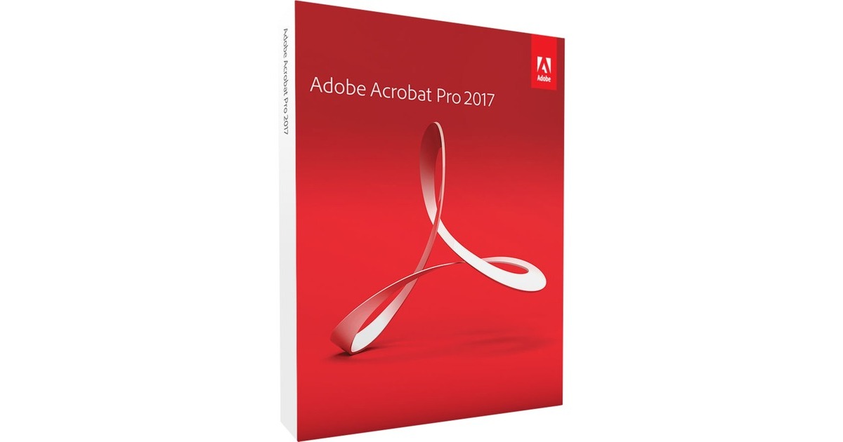 Adobe Acrobat Pro 2017 software EN, Windows