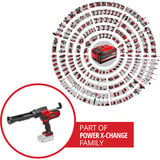 Einhell Accu Kitpistool Power X-Change TE-SG 18/10 Li - Solo Rood/zwart ...