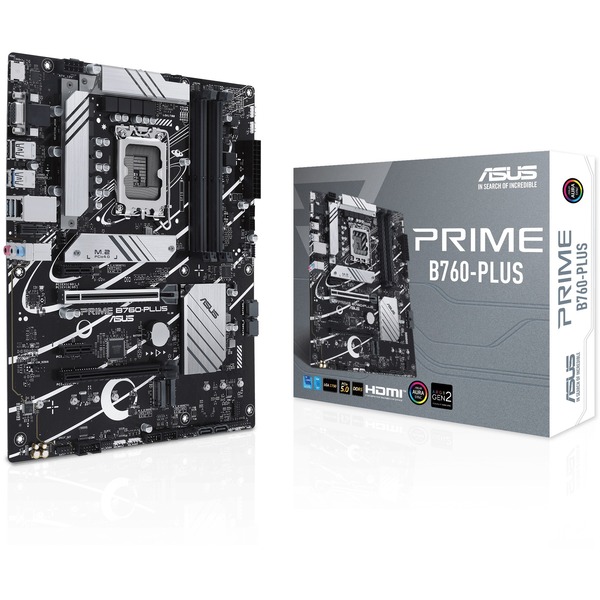 ASUS PRIME B760-PLUS, socket 1700 moederbord RAID, 2,5Gb-LAN, Sound, ATX