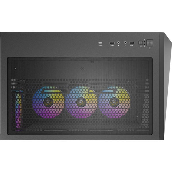 Antec C5 ARGB midi tower behuizing Zwart | 1x USB-A | 1x USB-C ...