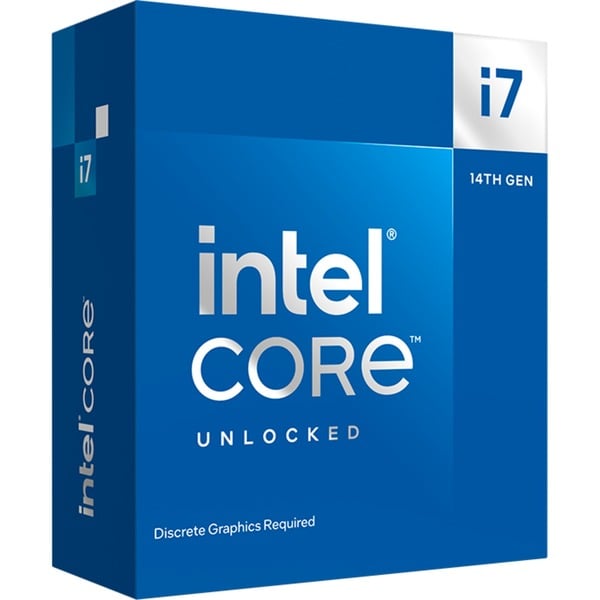 Intel® Core i7-14700KF, 3,4 GHz (5,6 GHz Turbo Boost) socket 1700 processor "Raptor Lake-S ...