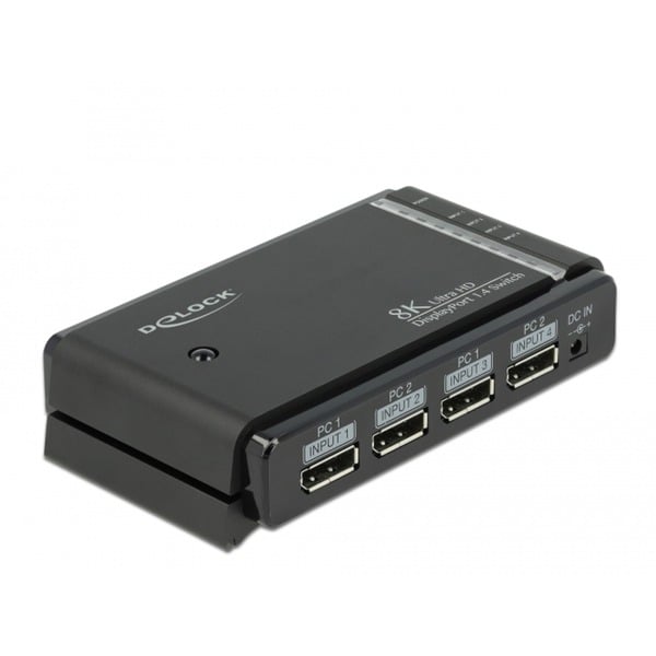 DeLOCK DisplayPort Switch 2x 2 Displayport in naar 1x 2 DisplayPort out ...