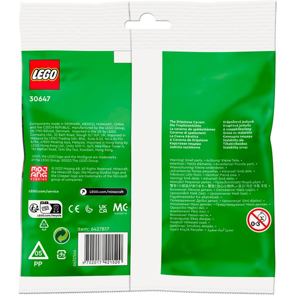 LEGO Minecraft - De Druipsteengrot Constructiespeelgoed 30647