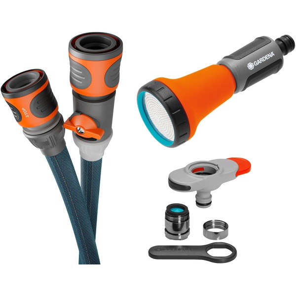 GARDENA Textielslang Liano Xtreme 10 m Set, met Liano TapFix ...
