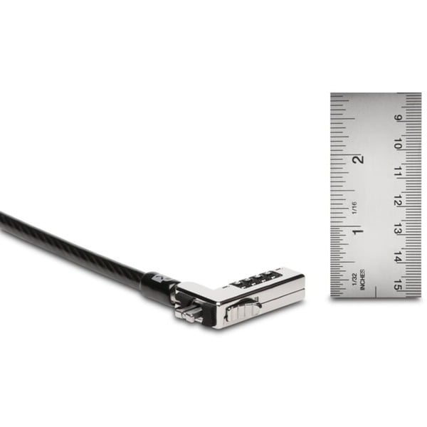 Kensington Slim Combination Ultra Cable Lock voor Standard Slot beveiliging