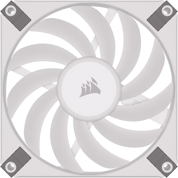 Corsair iCUE AF120 RGB SLIM 120 mm Duoset case fan Wit, 4-pins PWM fan ...