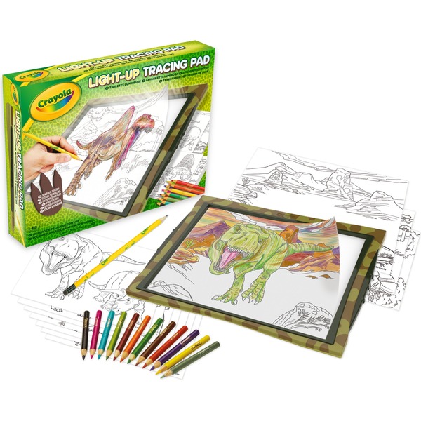Crayola Light Up Tracing Pad Dinosaur Tekenen