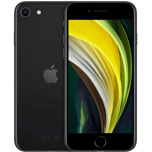Apple iPhone SE 2e generatie (2020) 64 GB Refurbished smartphone Zwart, iOS