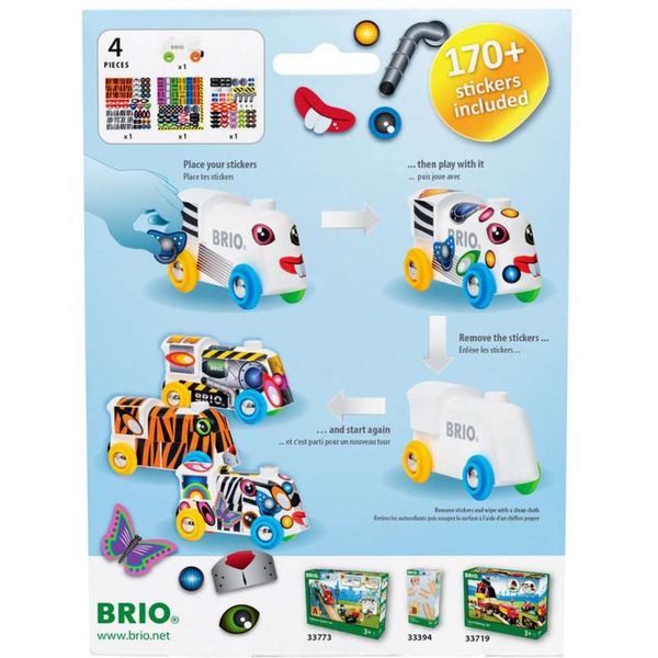 BRIO Sticker-Locomotief Speelgoedvoertuig