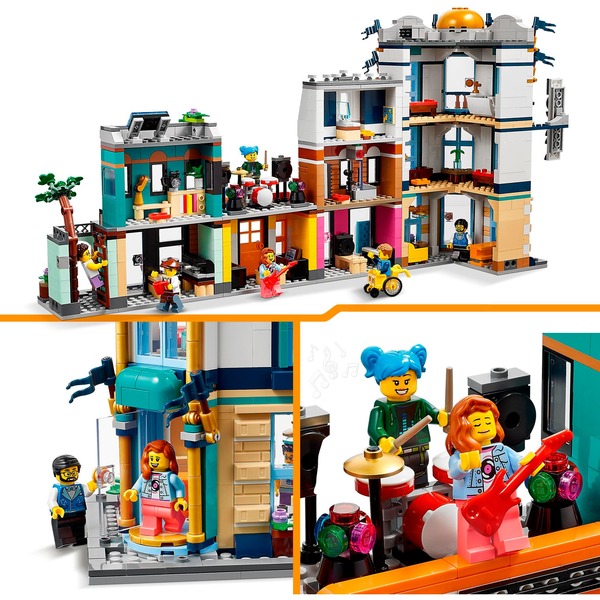 LEGO Creator 3-in-1 - Hoofdstraat Constructiespeelgoed 31141