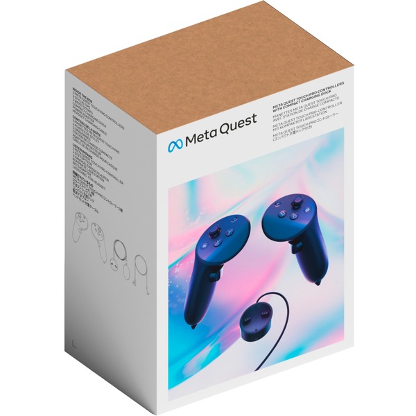 Meta Meta Quest Touch Pro-controllers gamepad Zwart