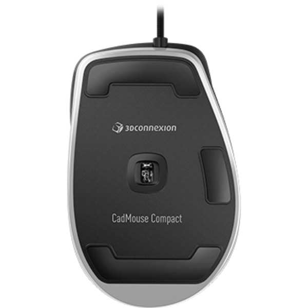 3DConnexion CadMouse Compact Zwart/zilver, 7200 DPI
