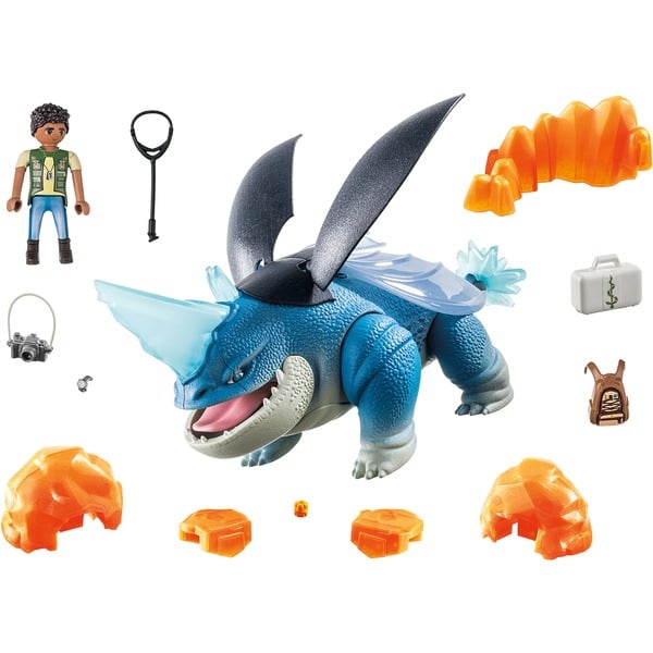 PLAYMOBIL Dragons: The Nine Realms - Plowhorn & D'Angelo ...
