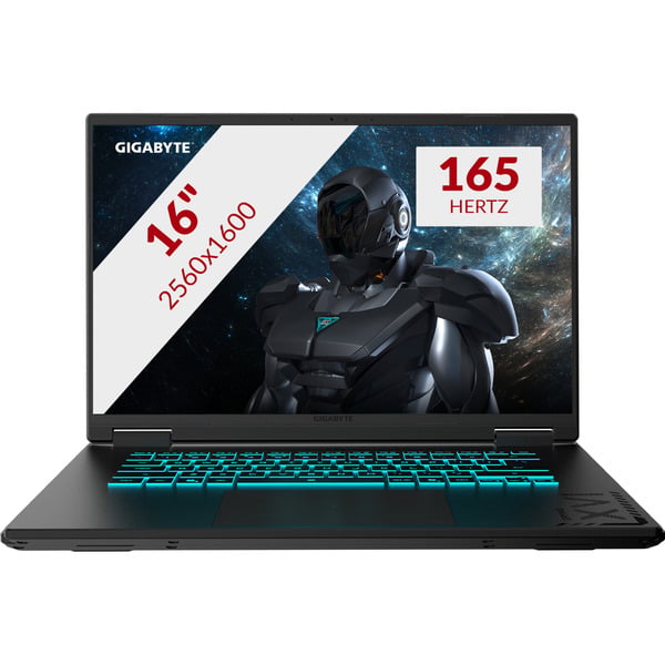 GIGABYTE GAMING A16 PRO DXH 16" gaming laptop Zwart | Core 7 processor ...